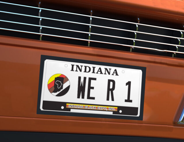 License Plates - Indiana Black Expo